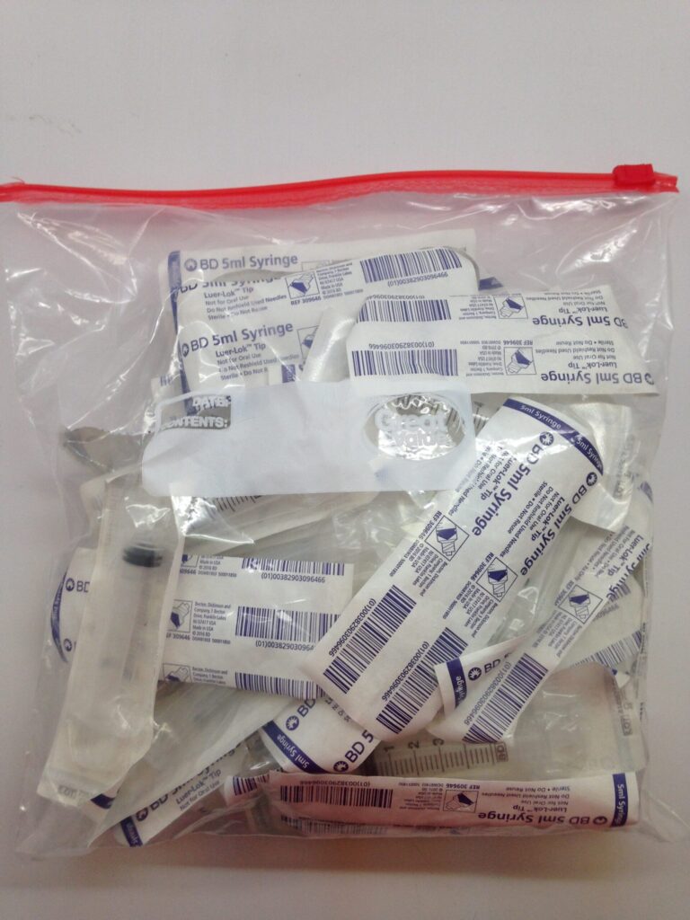 BD 309646 5mL Syringe Luer-Lok Tip (40/Bag) - GB TECH USA