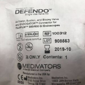 MEDIVATORS 100312 Defendo Single Use Valve Kit (X) - GB TECH USA