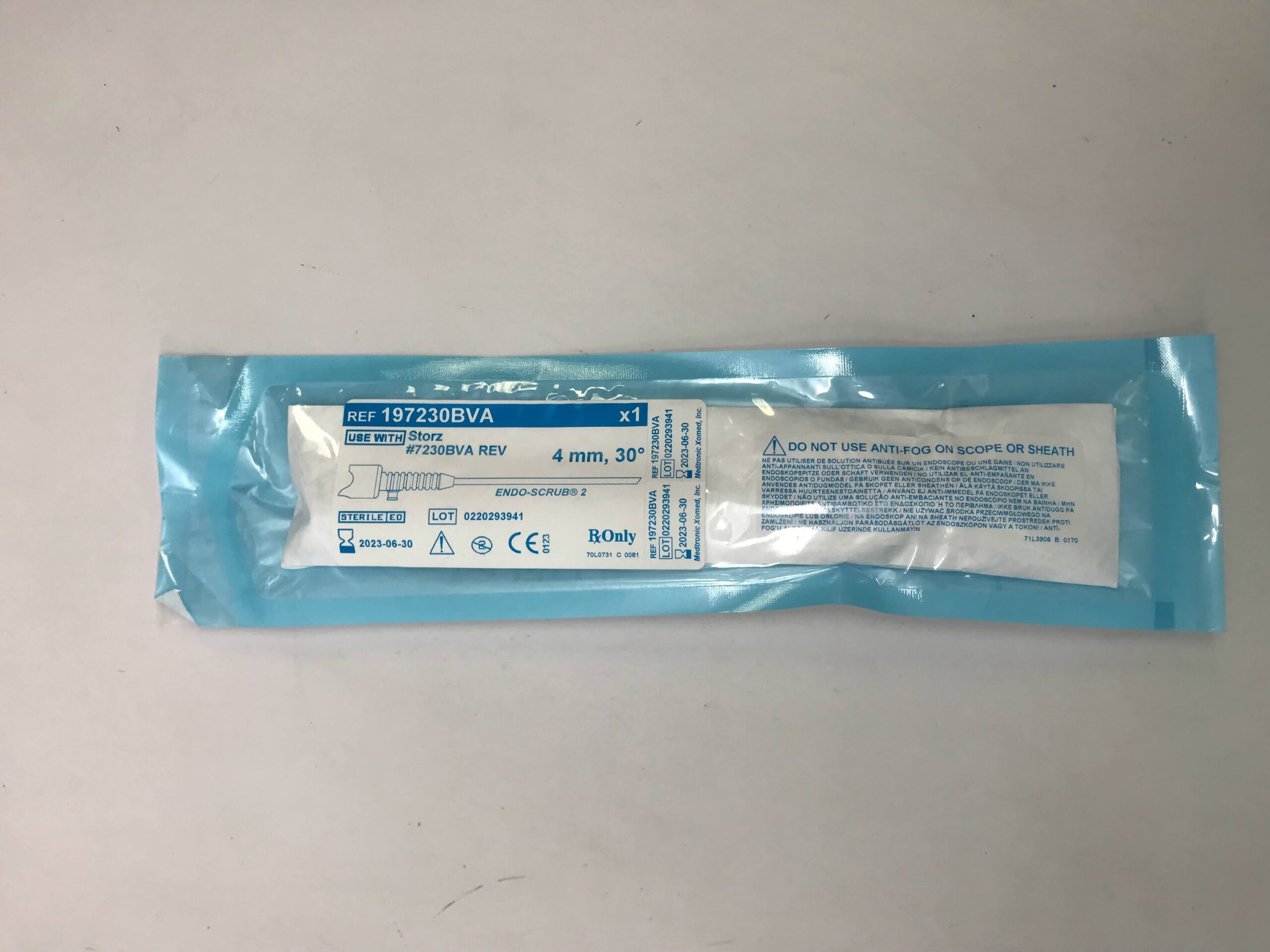 MedTronic 197230BVA Endo-Scrub 2, Use with Storz #7230BVA REV, (4mm,30 ...