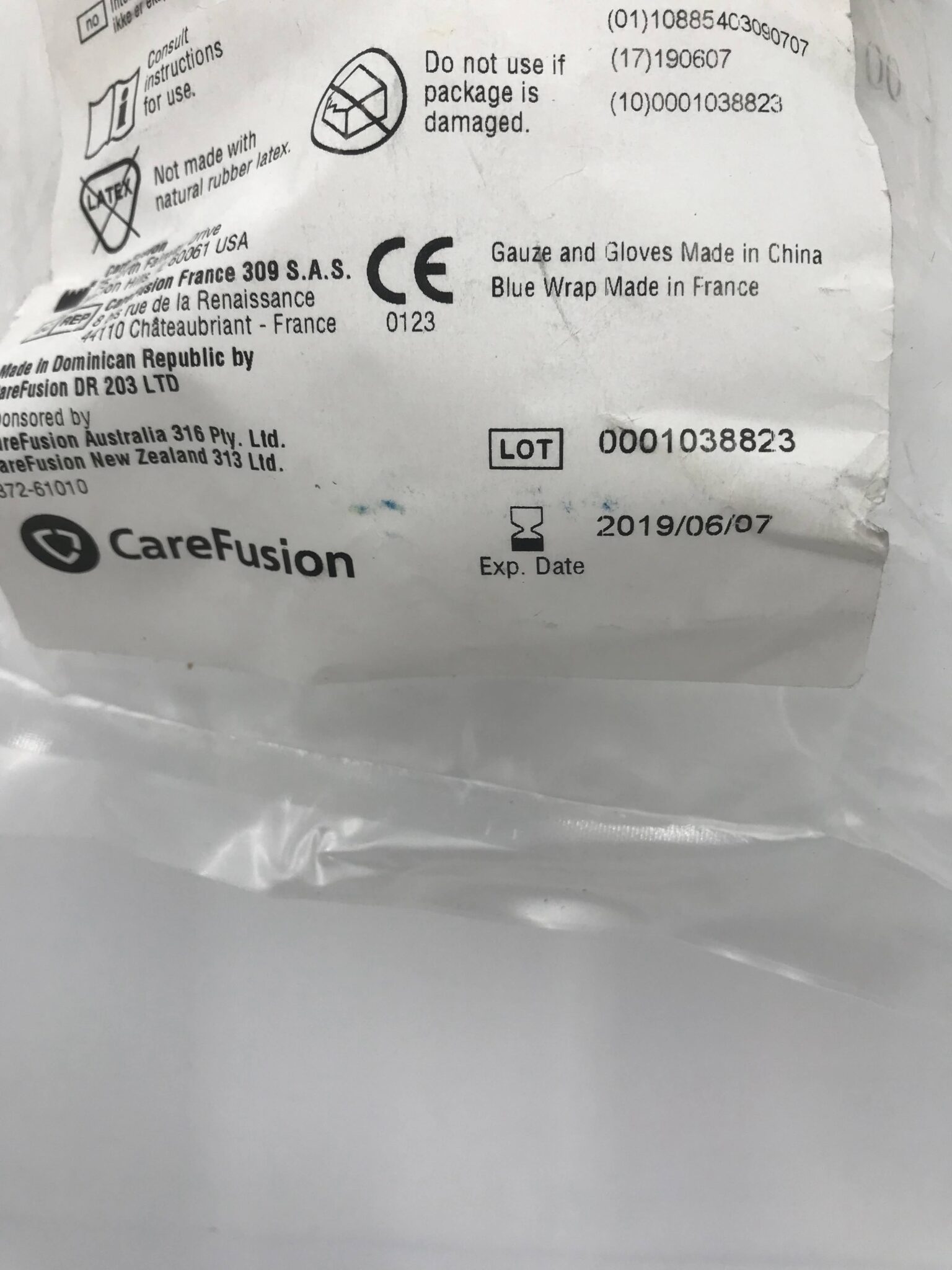 CareFusion 50-7510 PleurX Drainage Kit, 1000mL (x) - GB TECH USA
