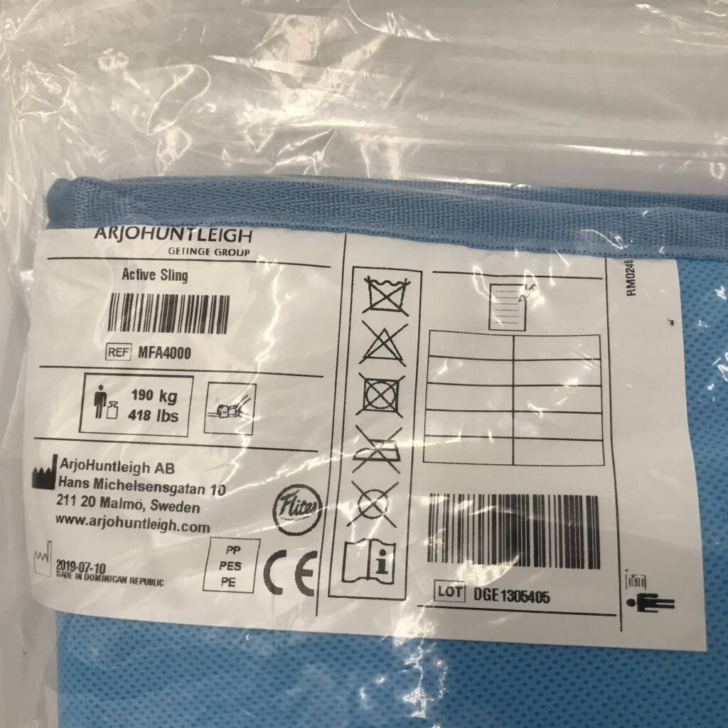 ARJOHUNTLEIGH MFA4000 Active Sling - GB TECH USA