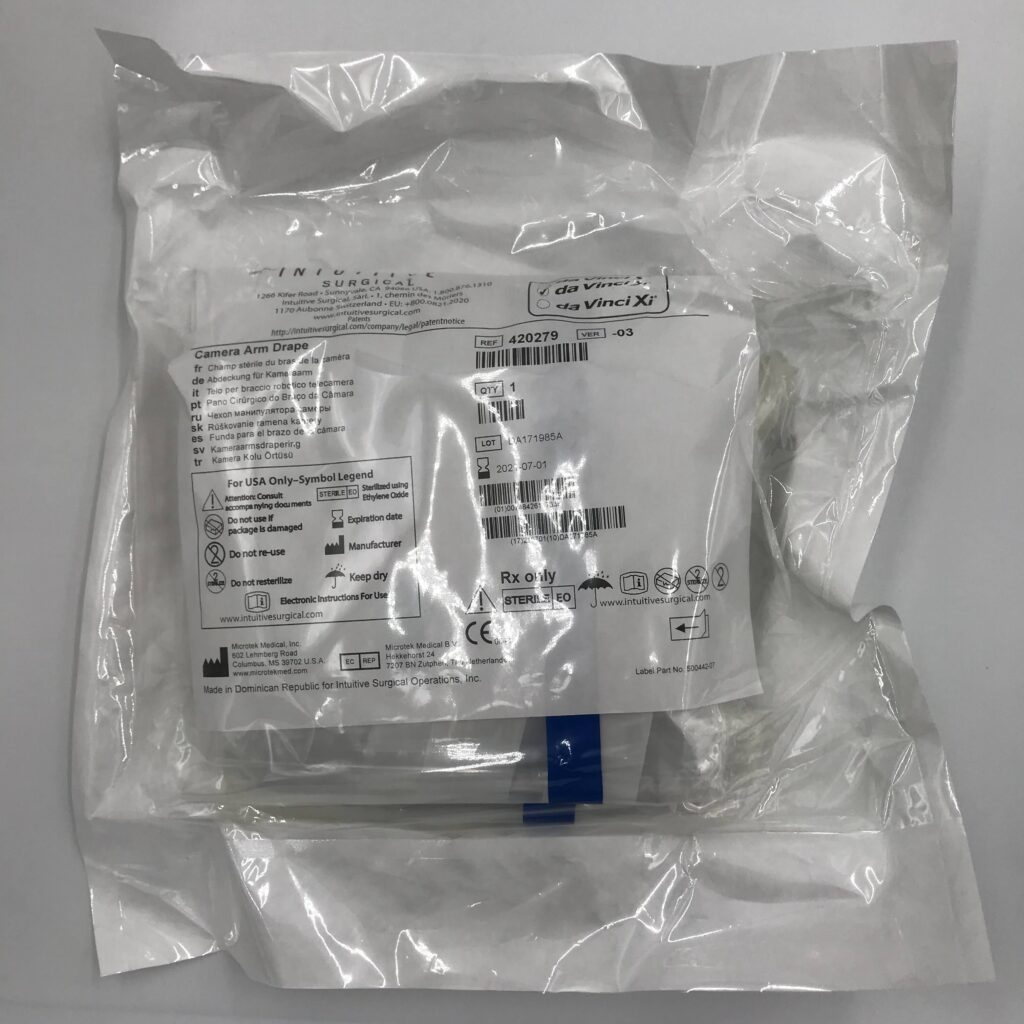 Microtek 420279 Da Vinci Si Camera Arm Drape (5/Box) (x) - GB TECH USA