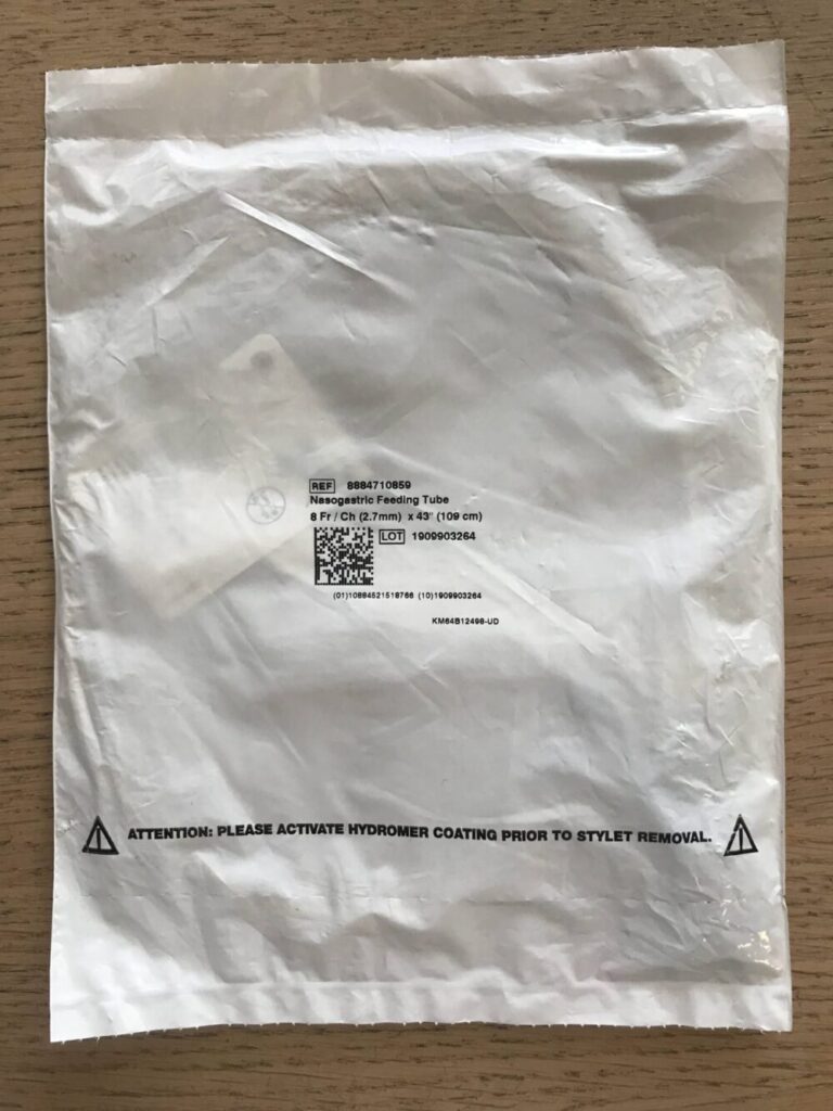 Covidien 8884710859 Nasogastric Tube, 8Fr x 43in - GB TECH USA