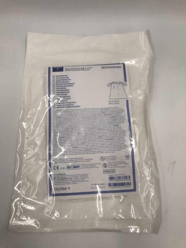Medline DYNJSD1003 Invisishield Isolation Bag 50cm x 50cm (20in x 20in ...
