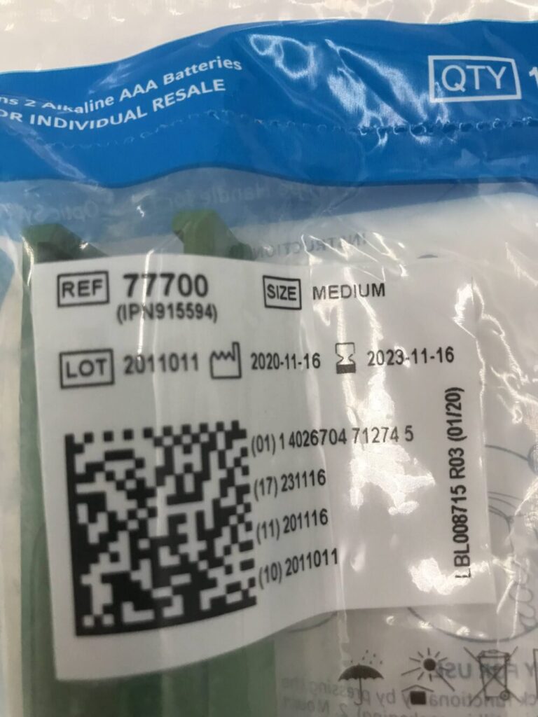 Teleflex 77700 Rush Dispoled Single-Use Laryngoscope Handle for Fiber ...