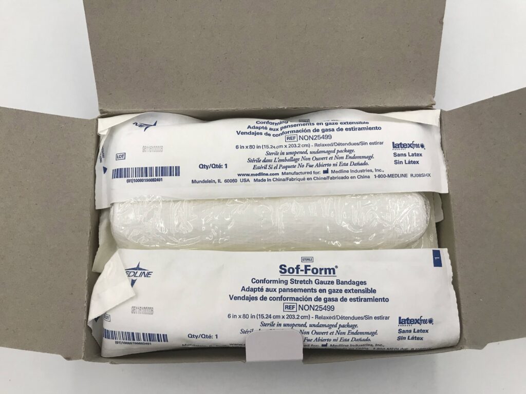Medline NON25499 Sof-Form Conforming Stretch Gauze Bandages 6in x 80in ...