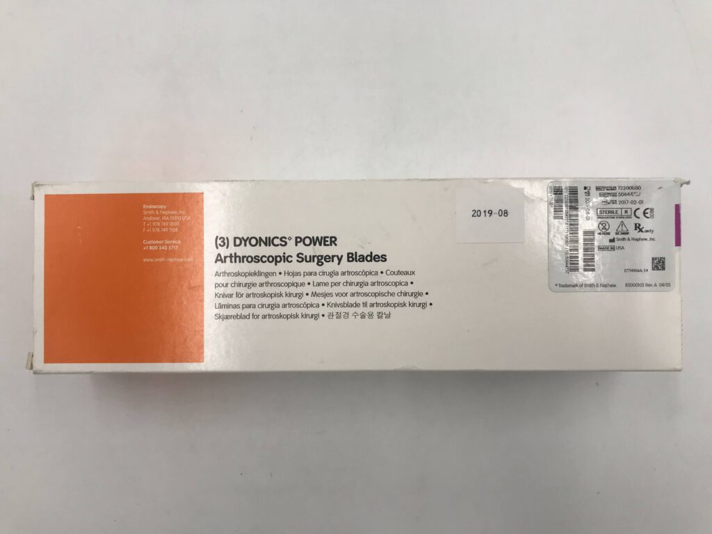 Smith & Nephew 72200080 Dyonics Power 4.0mm Abrader Burr 180mm Long ...