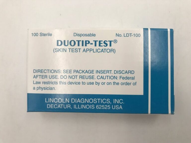 Lincoln Diagnostics LDT-100 Duotip-Test Skin Test Applicator (100/Box ...