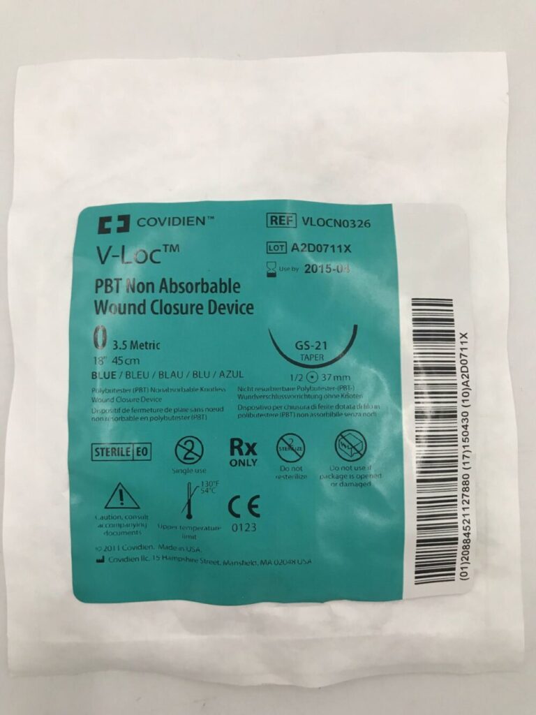 V-Loc PBT Non Absorbable Wound Closure Device Archives - GB TECH USA