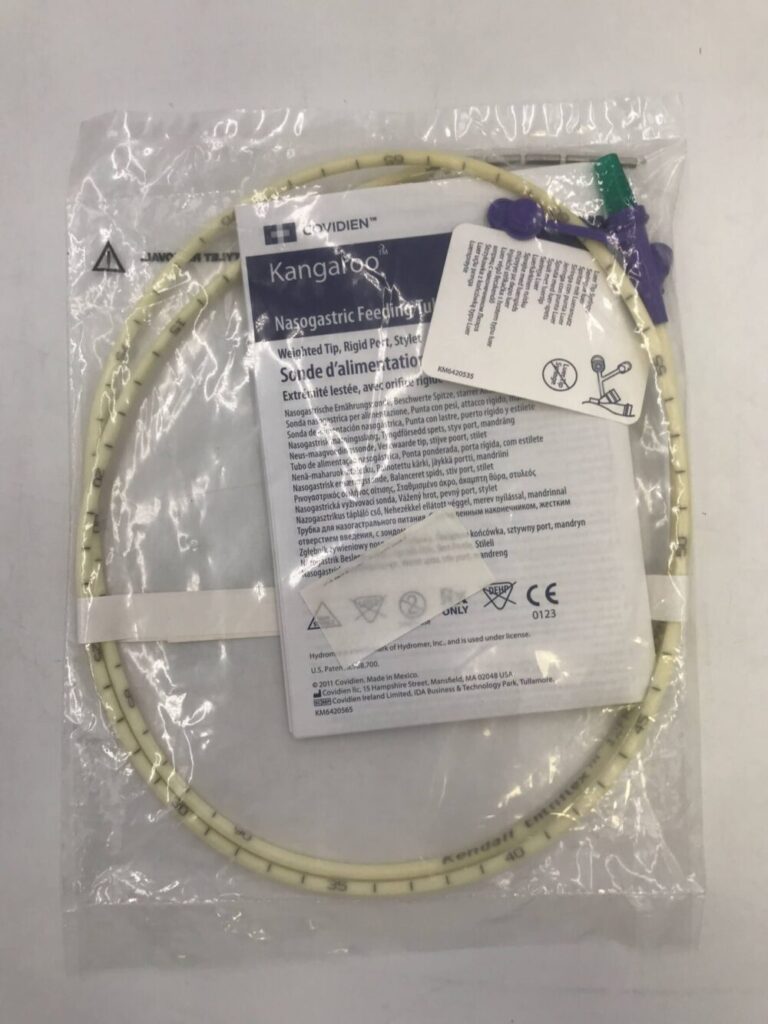 Covidien 8884-721252 Kangaroo Nasogastric Feeding Tube Weighted Tip ...