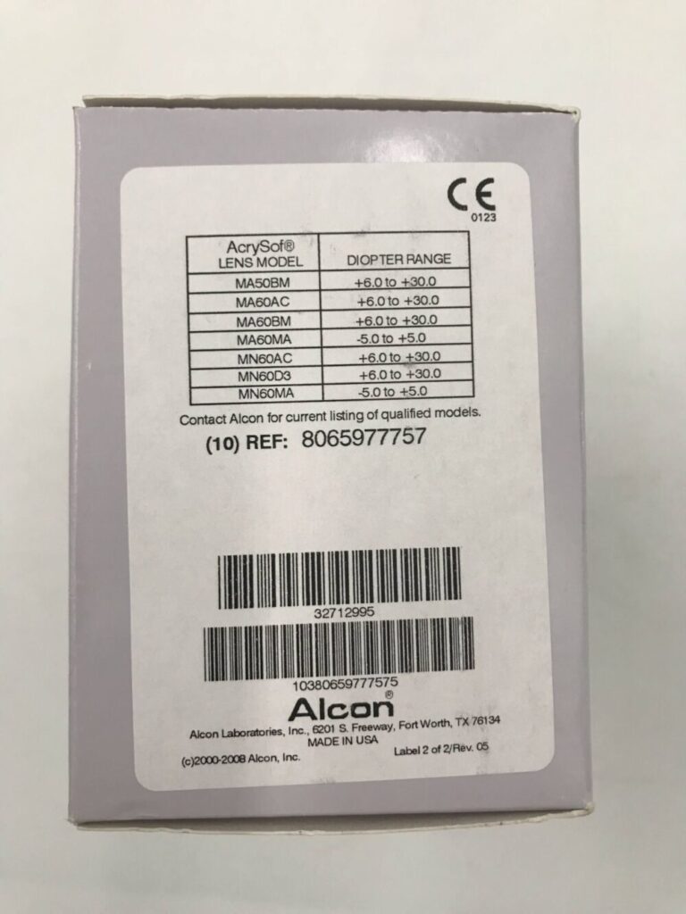 Alcon 8065977757 Monarch II IOL Delivery System "A" Cartridges (10/Box ...