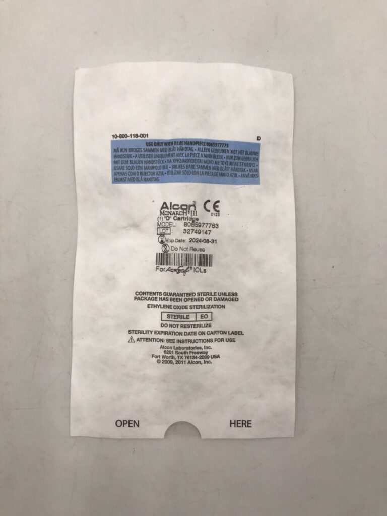 ALCON 8065977763 Monarch III "D" Cartridge - GB TECH USA