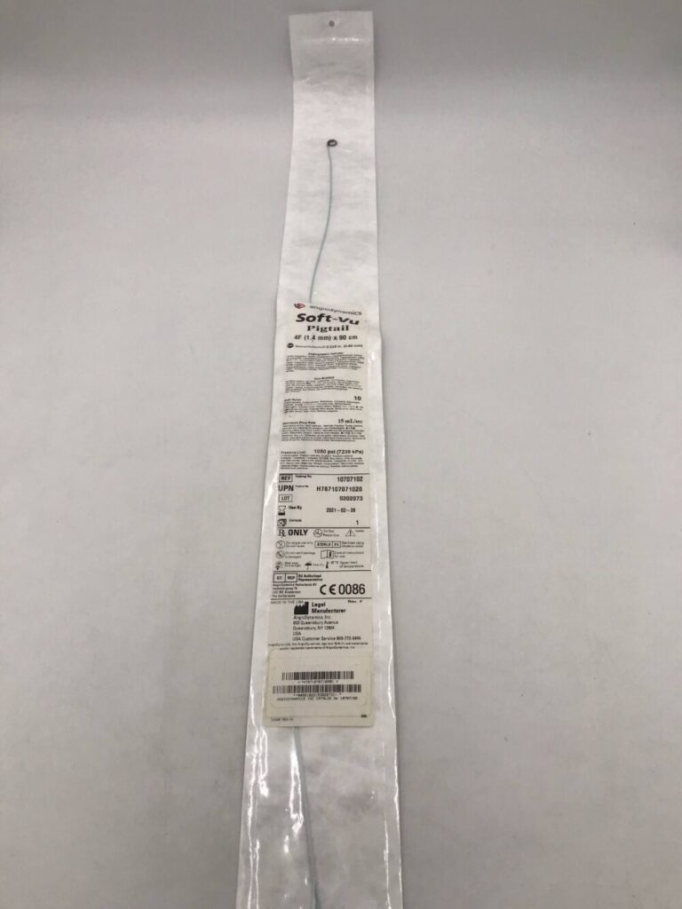 AngioDynamics 10707102 Soft-Vu Pigtail Angiographic Catheter Non ...