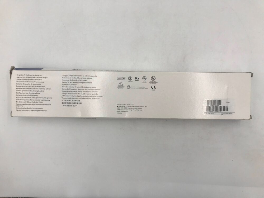 COVIDIEN 176647 Endo Retract II Auto Suture Articulating Fan Retractor ...