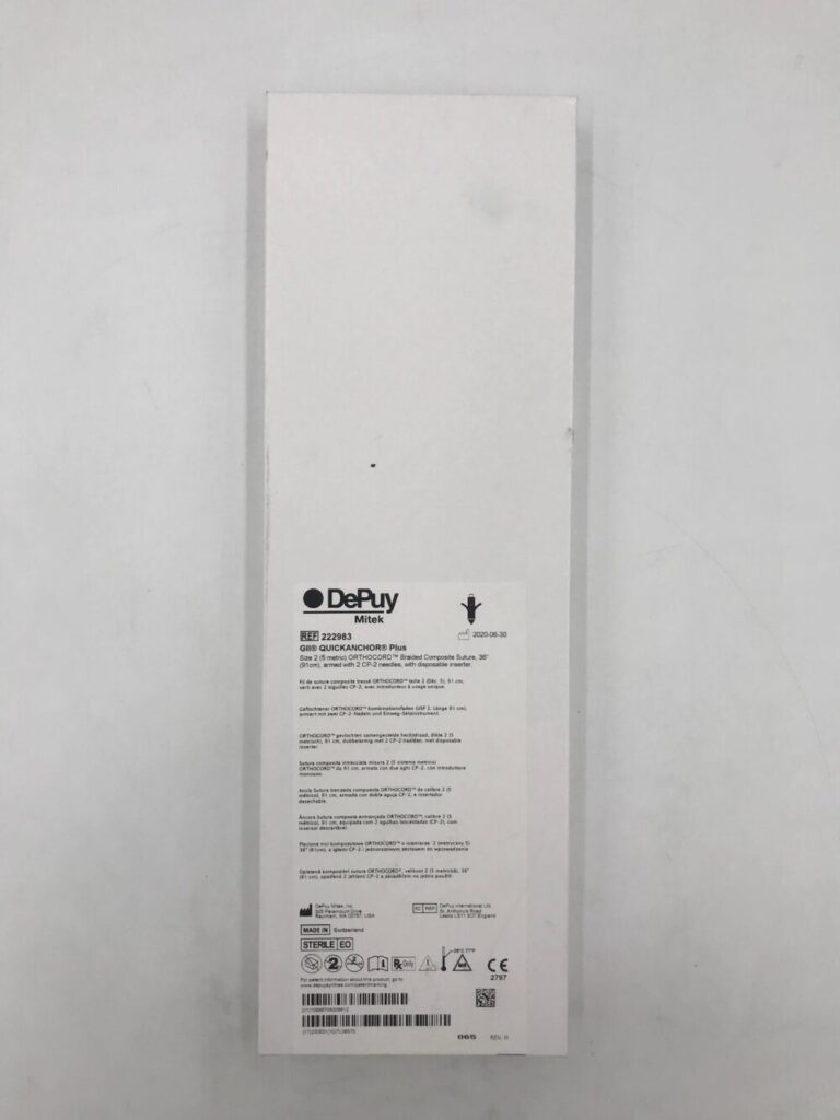 DePuy 222983 GII Quickanchor Plus 2 (5 metric) (X) - GB TECH USA