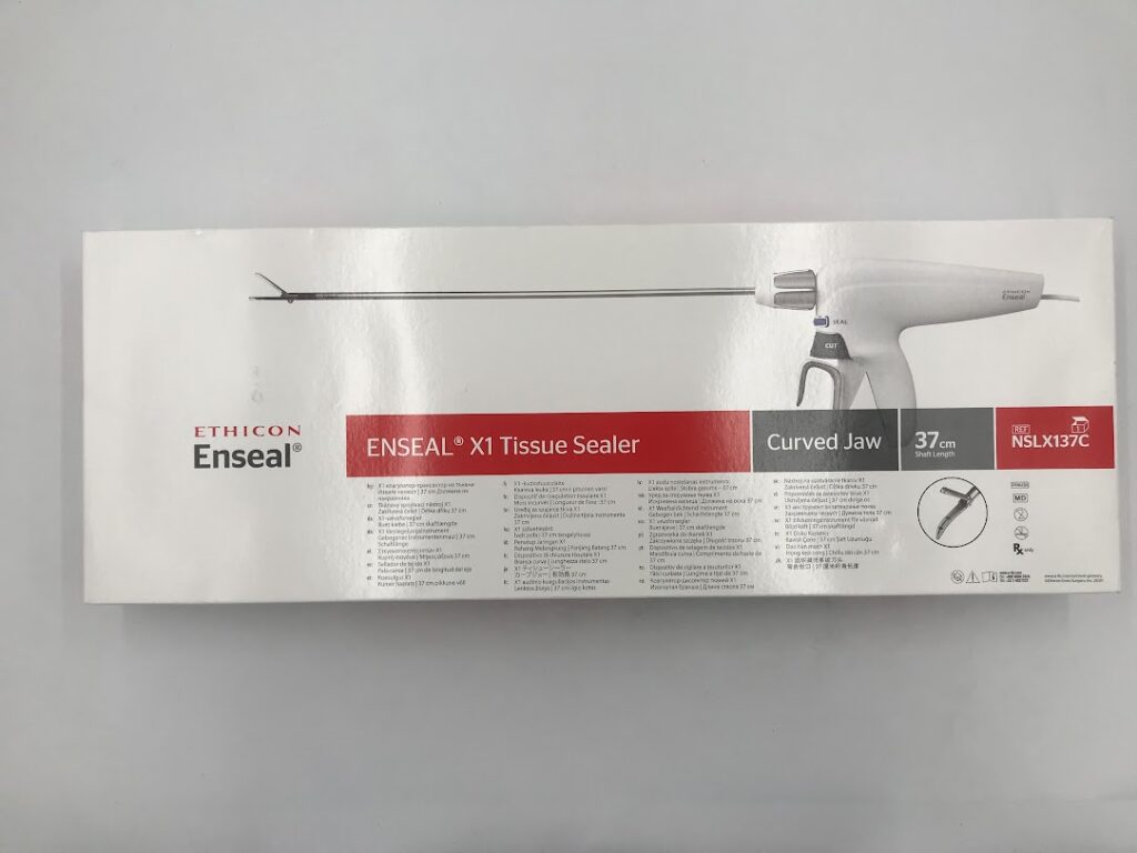 ETHICON NSLX137C Enseal X1 Tissue Sealer Curved Jaw 37cm Shaft Length ...