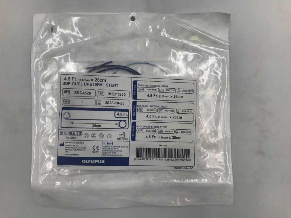 OLYMPUS SSC4526 Sof-Curl Ureteral Stent 4.5F x 26cm – GB TECH USA
