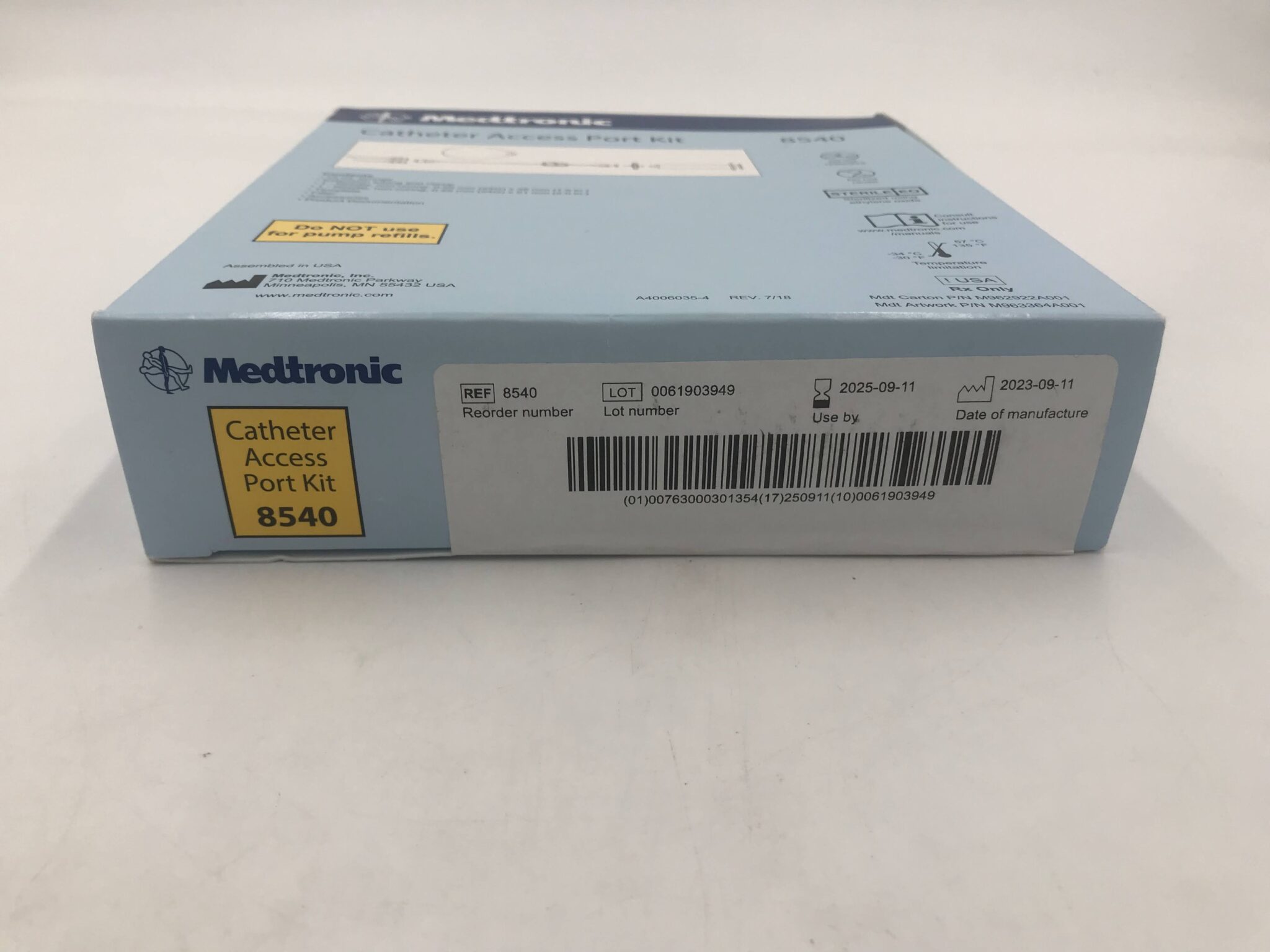 MEDTRONIC 8540 Catheter Access Port Kit - GB TECH USA