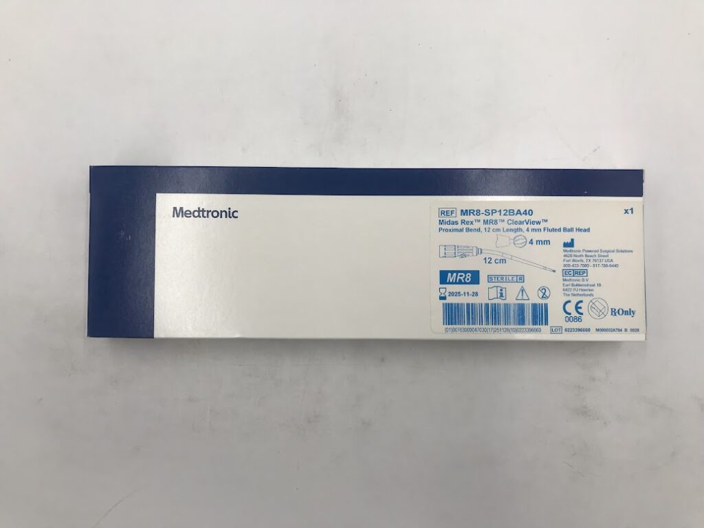 MEDTRONIC MR8-SP12BA40 Midas Rex MR8 ClearView Proximal Bend 12cm ...