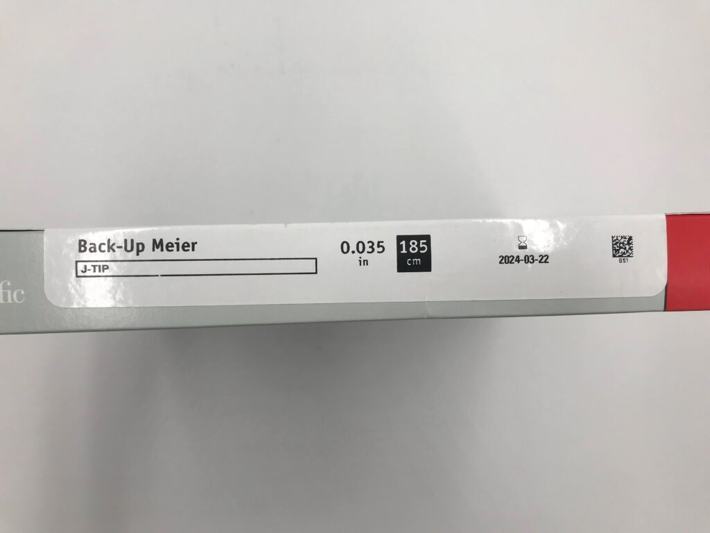BOSTON SCIENTIFIC SCH30600 Back-Up Meier J-Tip Steerable Guidewire 0 ...