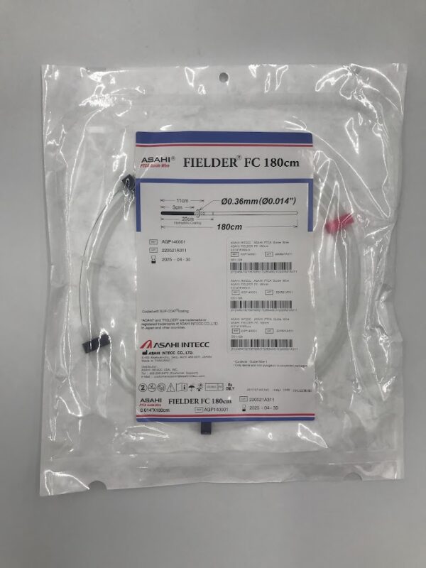 ASAHI INTECC AGP140001 Asahi PTCA Guide Wire Fielder FC Diam. 0.36mm x ...